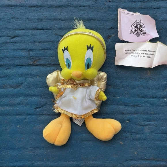 Warner Bros. | Toys | Vtg 998 Looney Tunes Warner Bros Tweety Angel ...